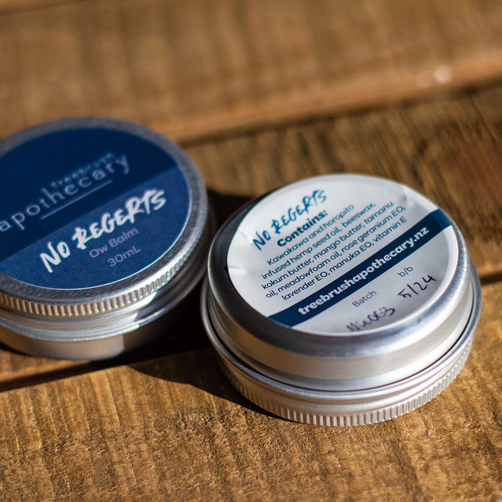 MUNTED: Kawakawa Balm, Damaged Packaging - Treebrush Apothecary