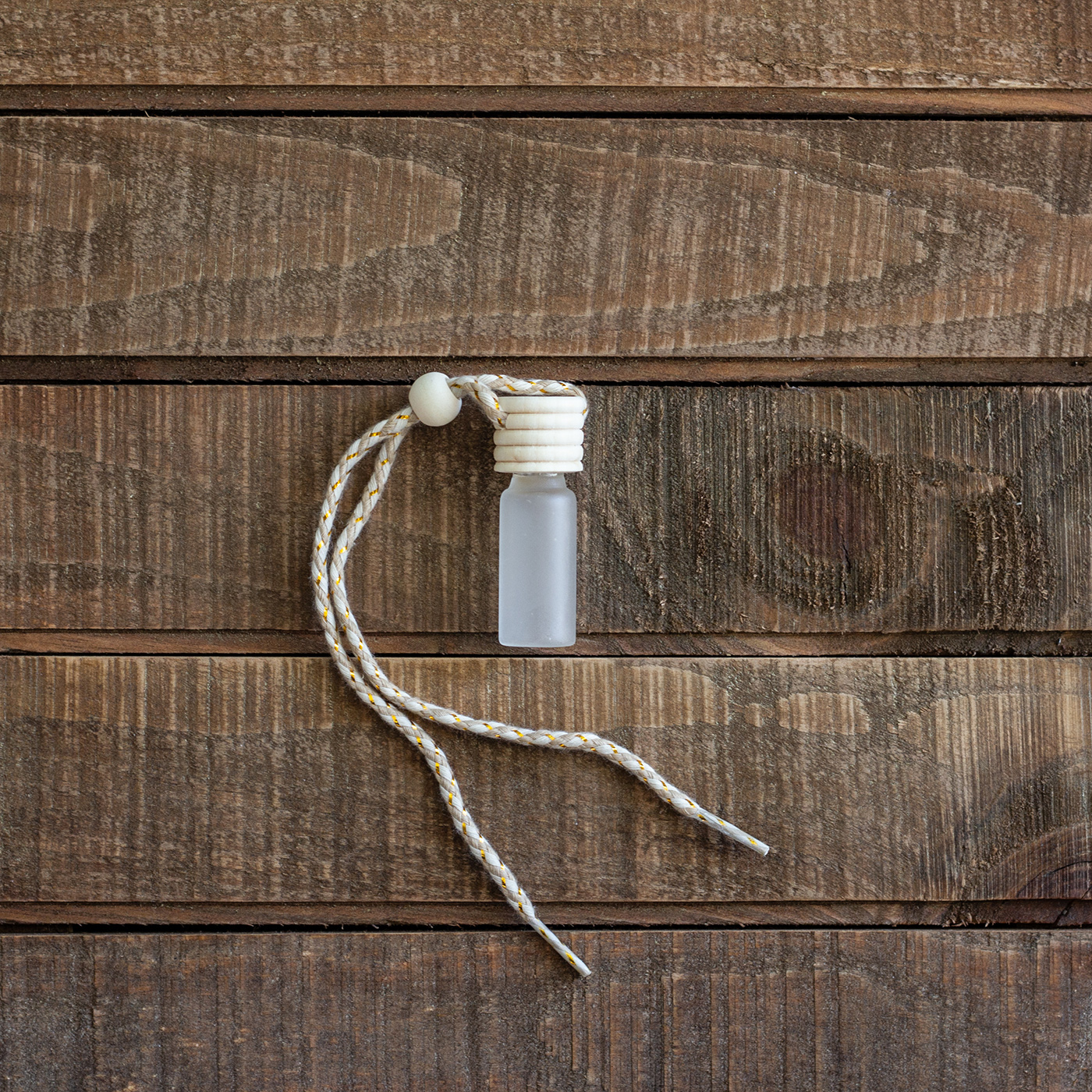 Car Diffuser, 5mL Frosted Pendant - Treebrush Apothecary